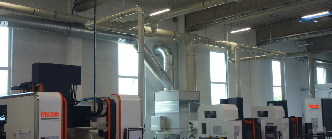 Zentrale Absaug-Anlagen für Öl-/Emulsionsnebel – Heilemann GmbH & Co. KG